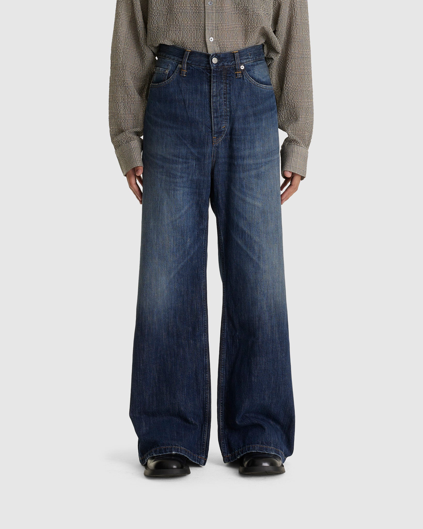 Skid Jeans Streaky Dark Blue – Chinatown Country Club